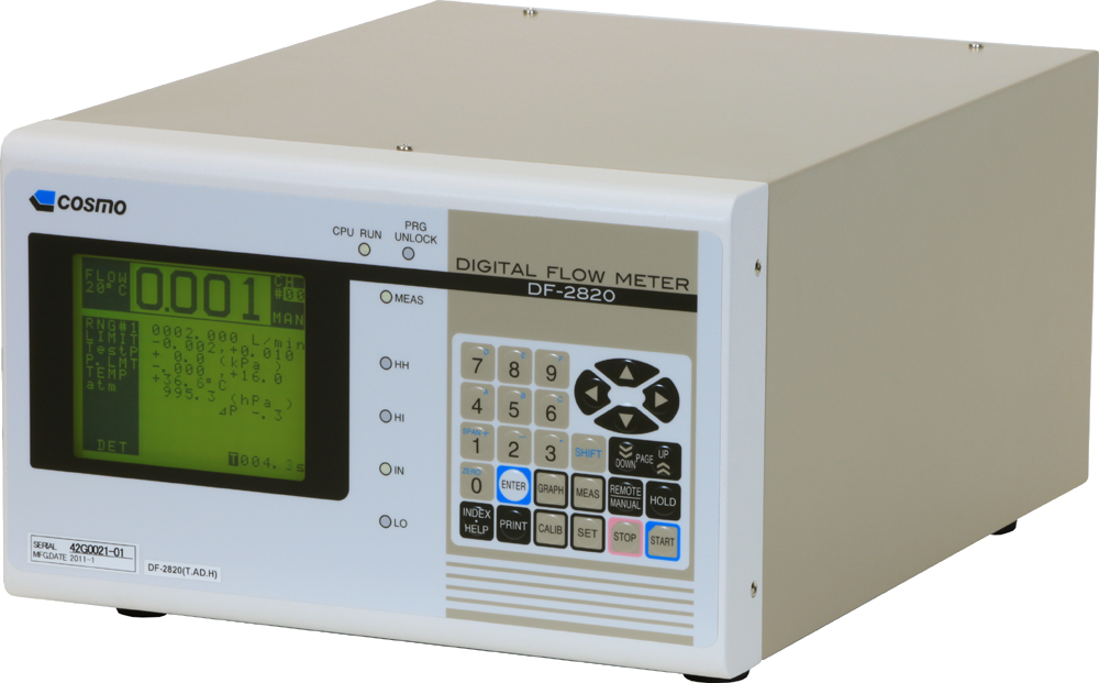 FLOW | COSMO LEAK TESTER / COSMO INSTRUMENTS CO., LTD.